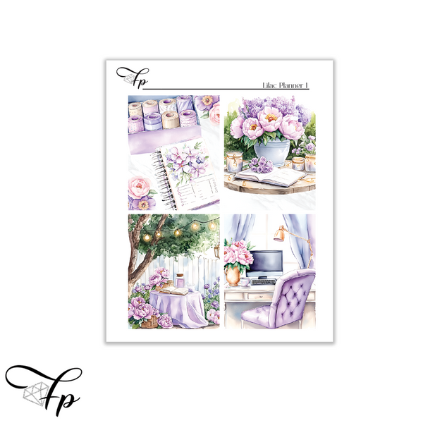Lilac Planner 1 - Fabulously Planned