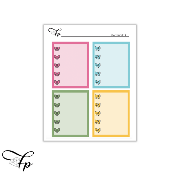 Patchwork 4 - Fabulously Planned