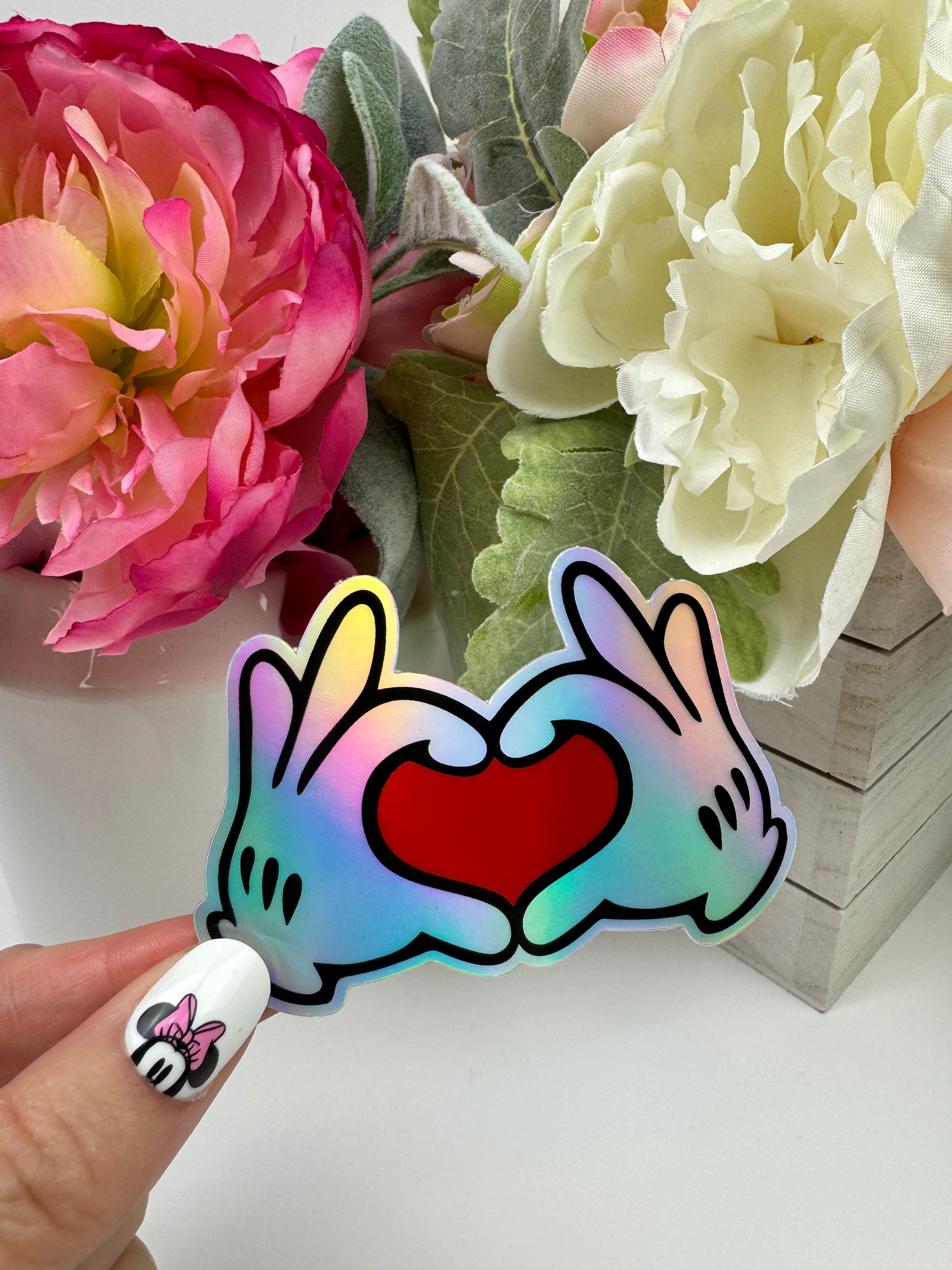 Mouse Hands Vinyl Decal - Fabulously Planned