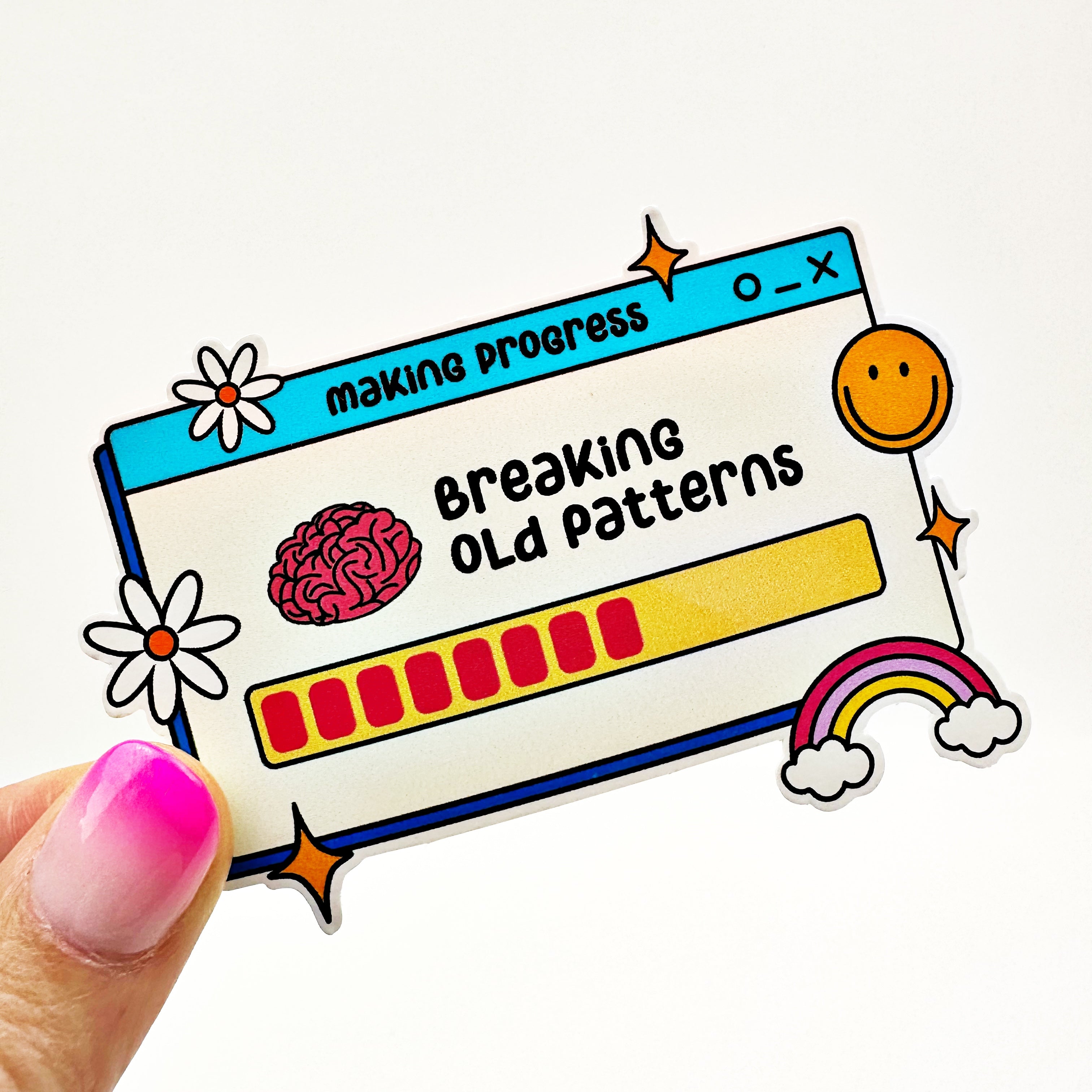 Breaking Old Patterns Vinyl Decal - Fabulously Planned