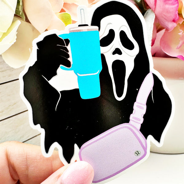 Boo-Jee Ghostface Vinyl Decal - Fabulously Planned