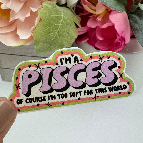 Pisces Vinyl Decal - Fabulously Planned