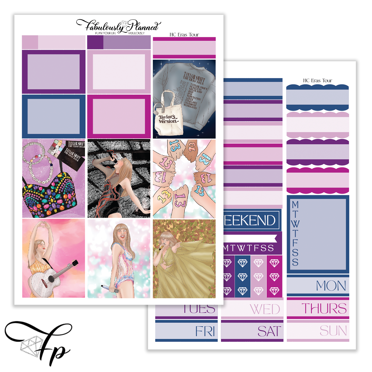 Eras Tour - Half Carat Kit - Fabulously Planned