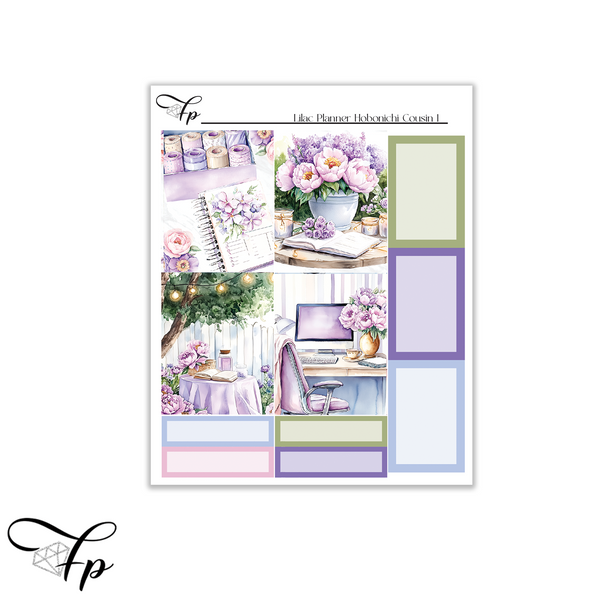 Lilac Planner Hobonichi Cousin 1 - Fabulously Planned