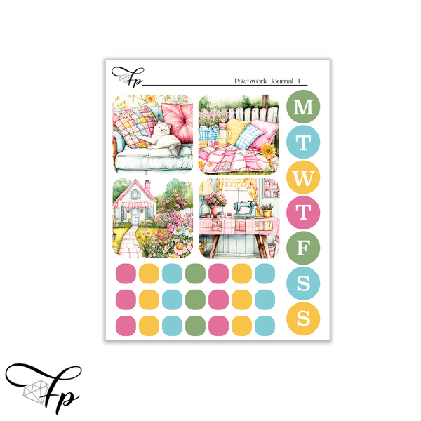 Patchwork Journal 1 - Fabulously Planned