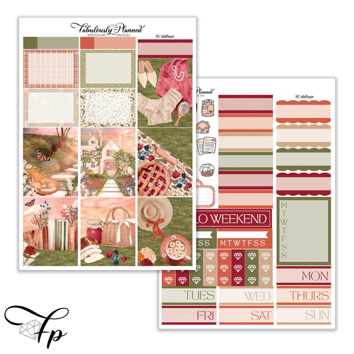 Wildflower - Half Carat Kit - Fabulously Planned