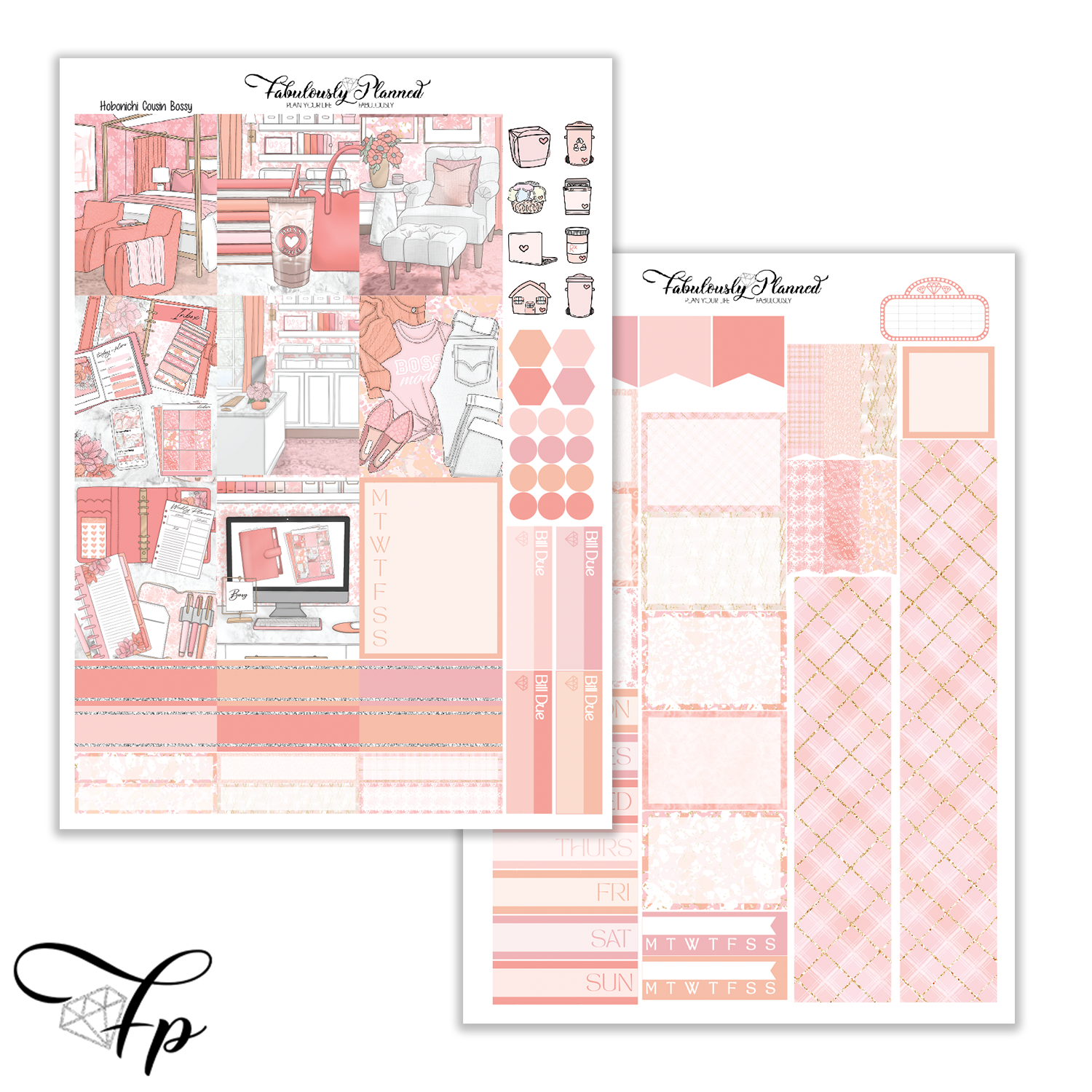 Bossy - Hobonichi Cousin Kit - Fabulously Planned