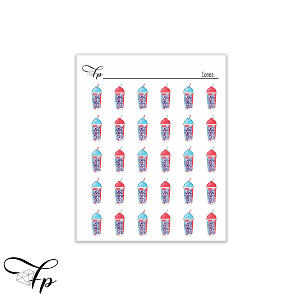 Icee Stickers - Fabulously Planned