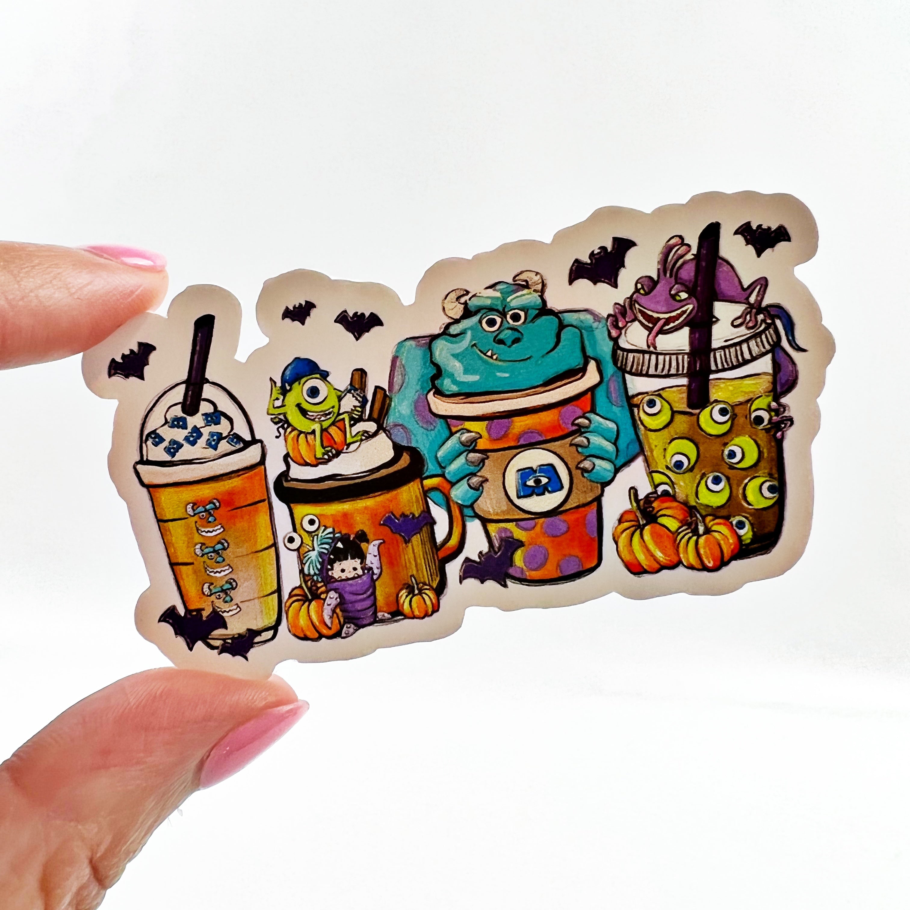 Monster Coffee Vinyl Decal - Fabulously Planned