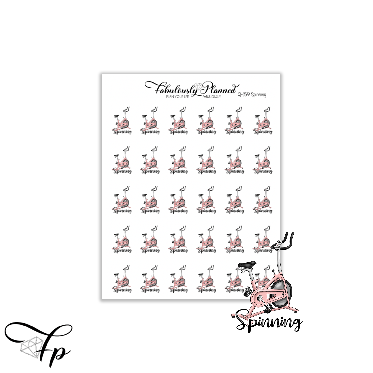 Spinning Stickers - Fabulously Planned